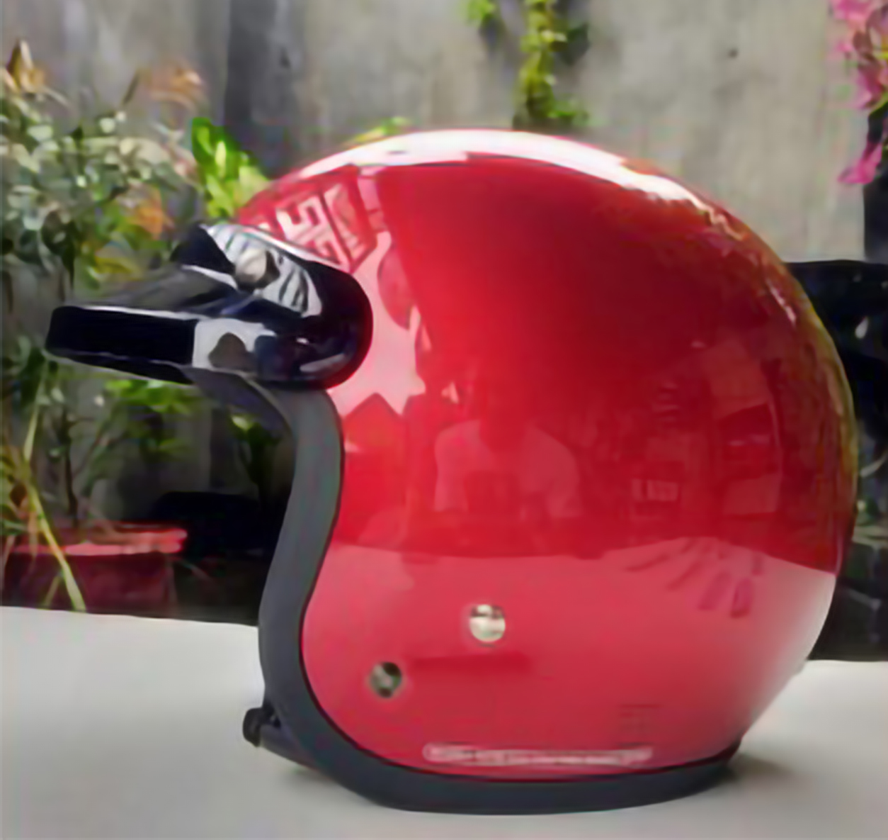 HELM ANAK RETRO KULIT MOTIF KARAKTER/HELM ANAK MURAH/HELM ANAK ANAK ...