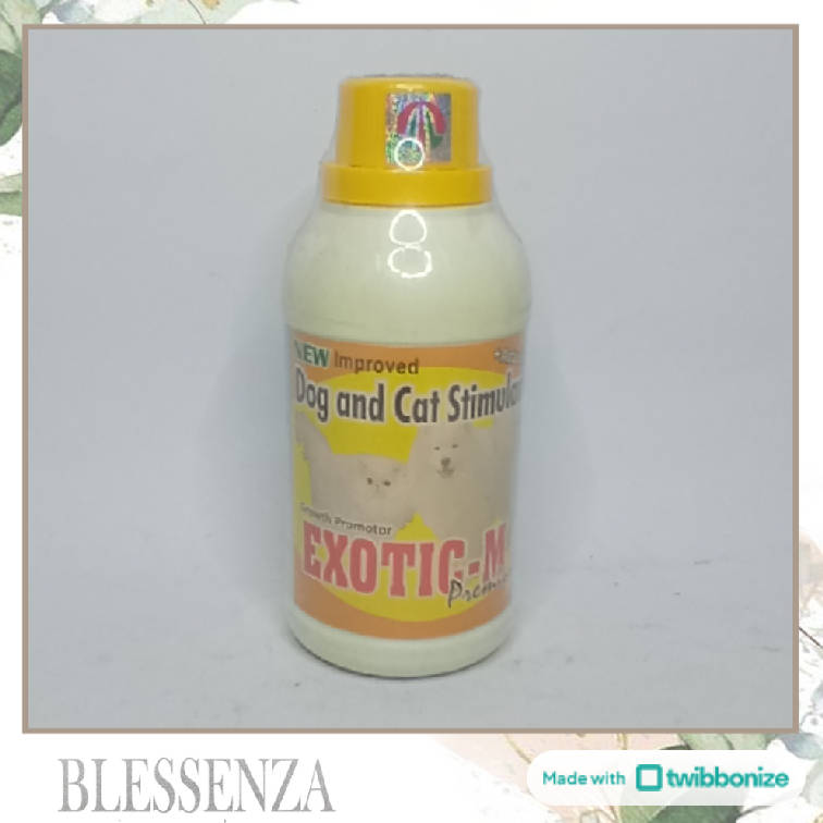 EXOTIC M CAT 250 ML - vitamin penambah nafsu makan dan daya tahan tubuh ...