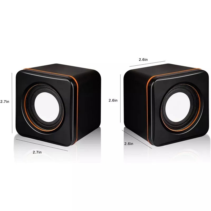 Speaker Salon Mini 2.0 Multimedia Model 101Z 2 Sisi For Komputer Laptop ...