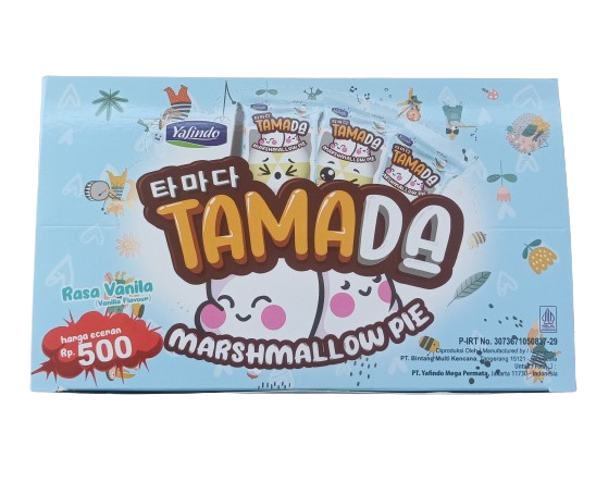 Tamada Marshmellow Pie All Variant 1pak isi 24x4gr | Lazada Indonesia