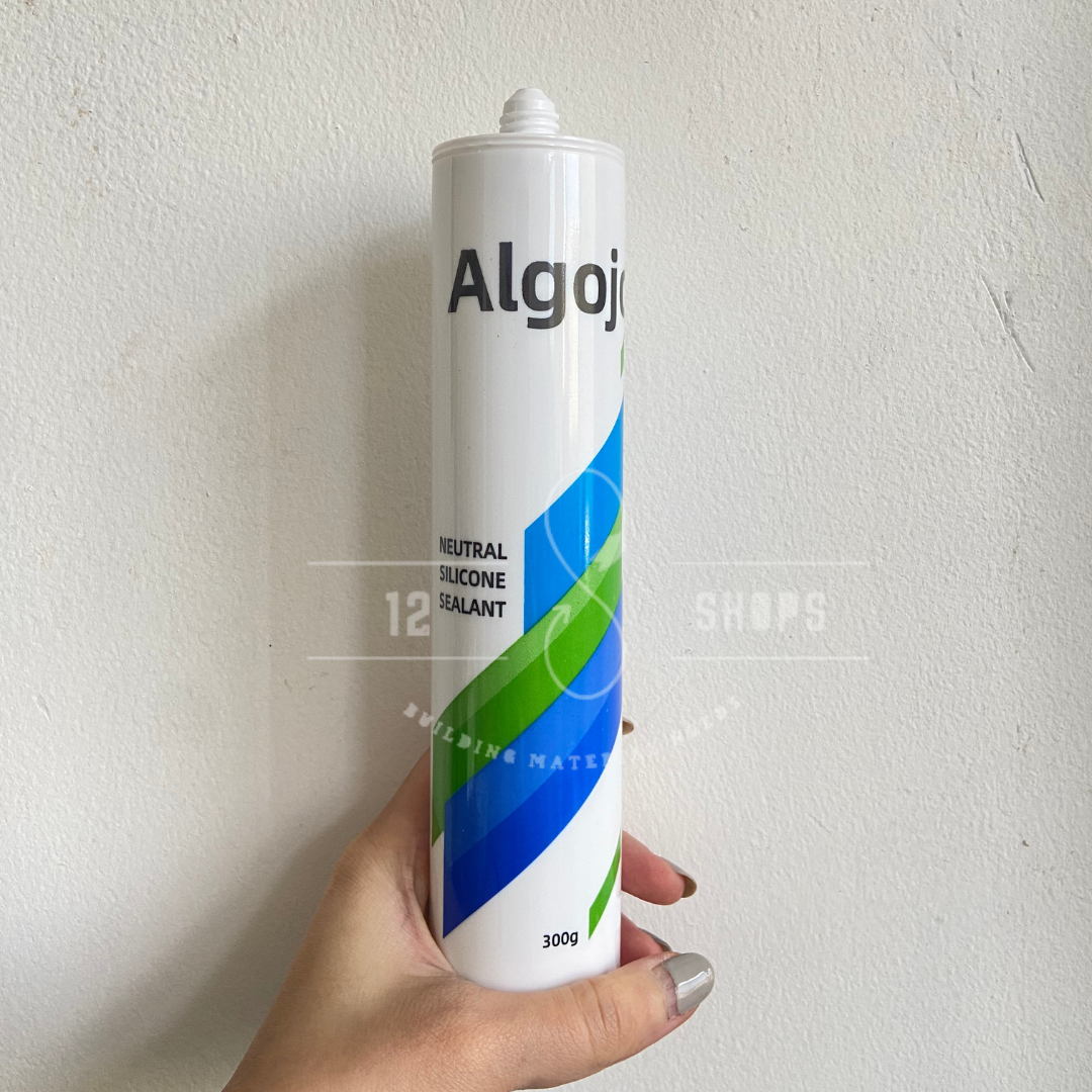 Algojo lem silikon sealent tabung 300ml netral (non acid) warna bening ...