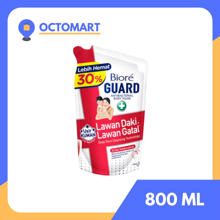 BIORE GUARD Sabun Mandi Cair Refill 800ML / 800 ML Body Foam Body Wash ...