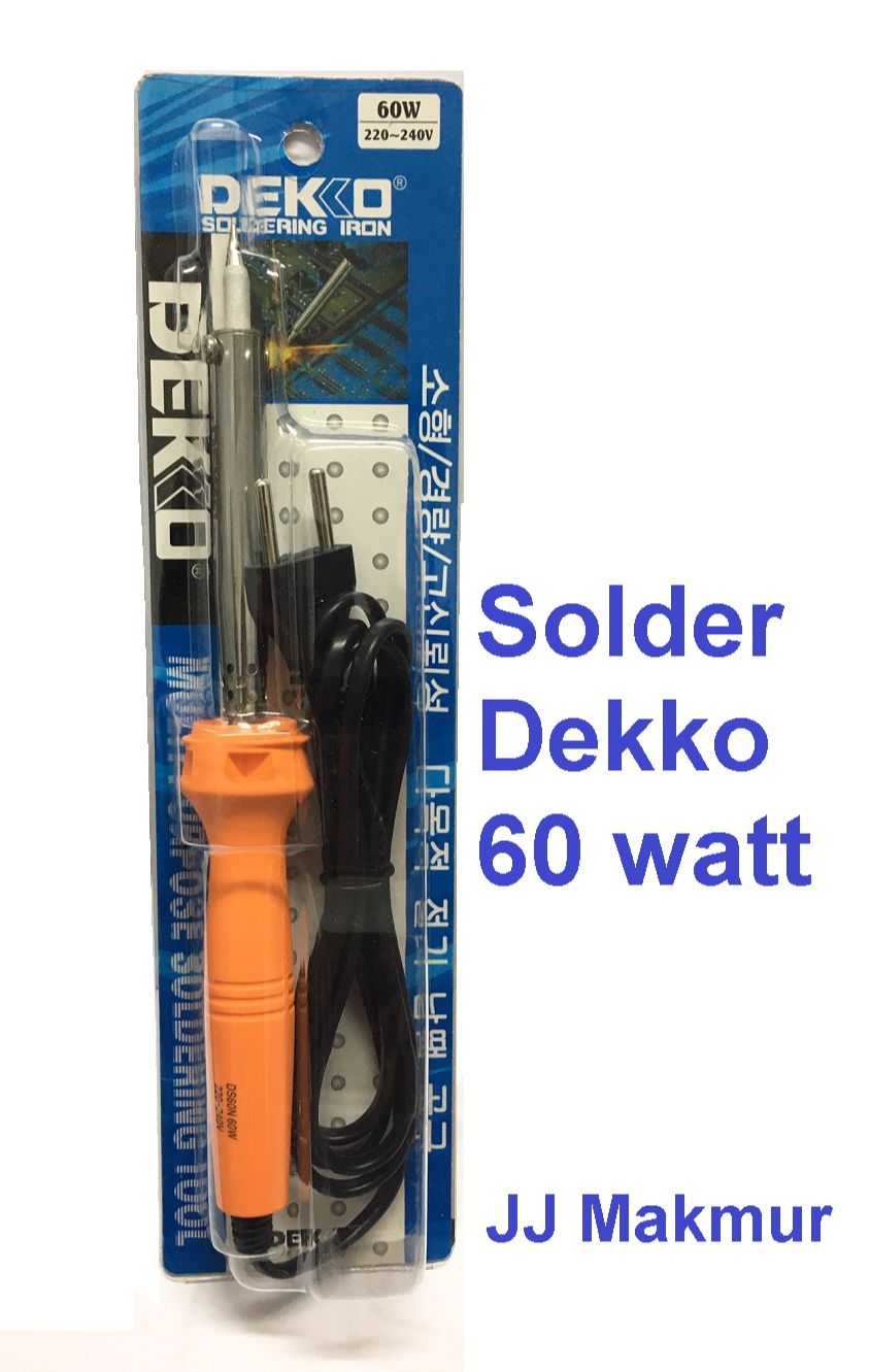 Solder Dekko 40w 60w 100w ORIGINAL Korea - Soldering Timah Iron Quick ...
