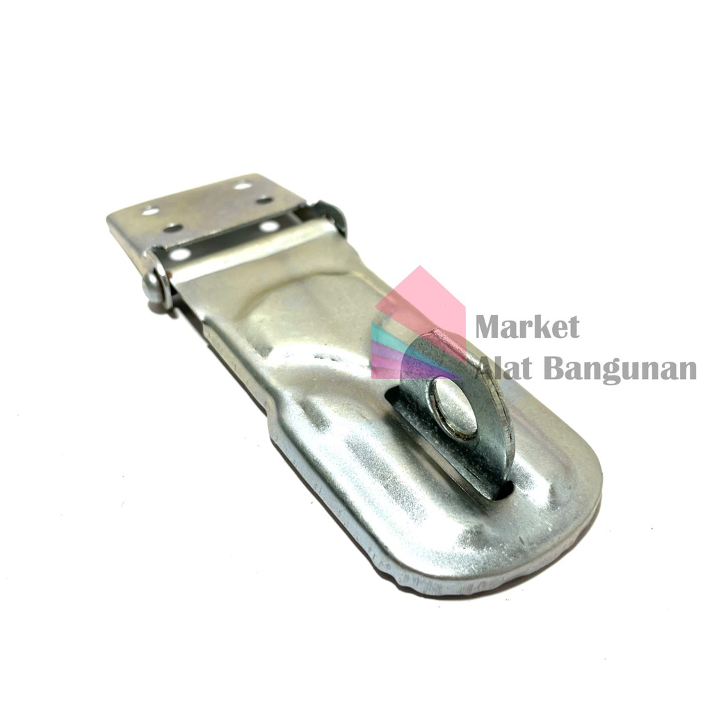 Overval Jumbo 4 Inci ( 10 cm ) SIlver / Cantolan Gembok 4" / Kait ...