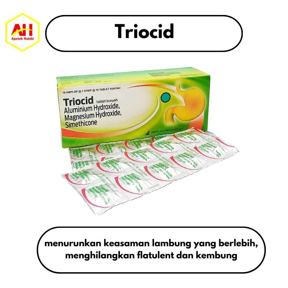 Triocid Tablet | Lazada Indonesia