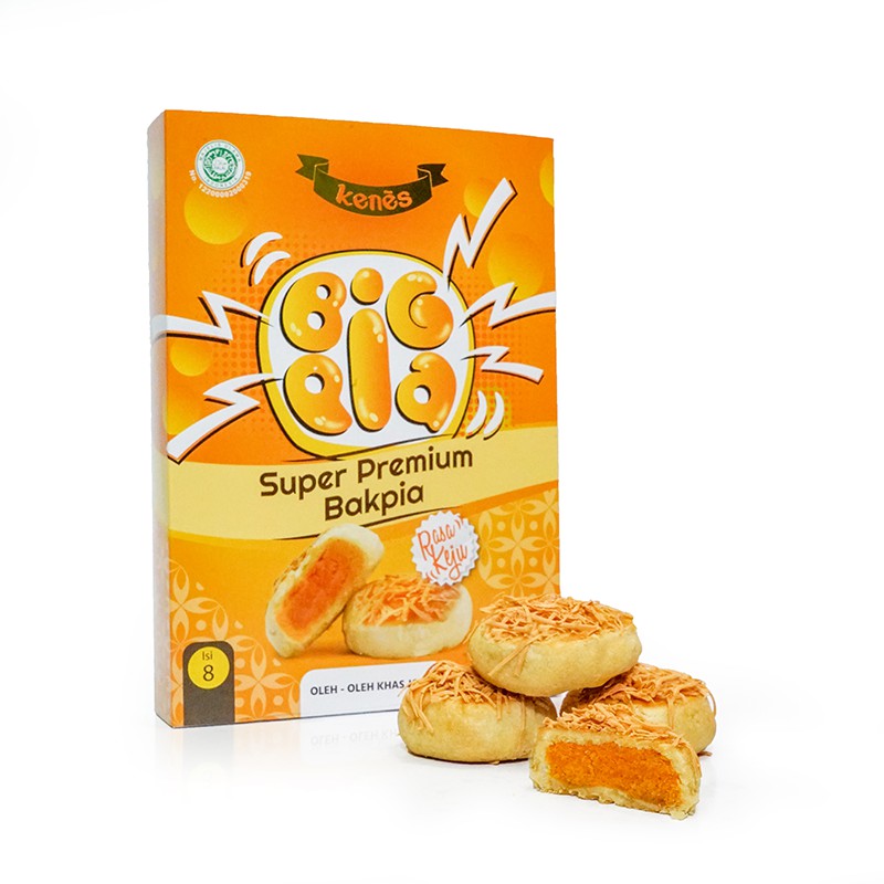 Kenes - Big Pia Premium Keju Box oleh oleh khas Jogja | Lazada Indonesia