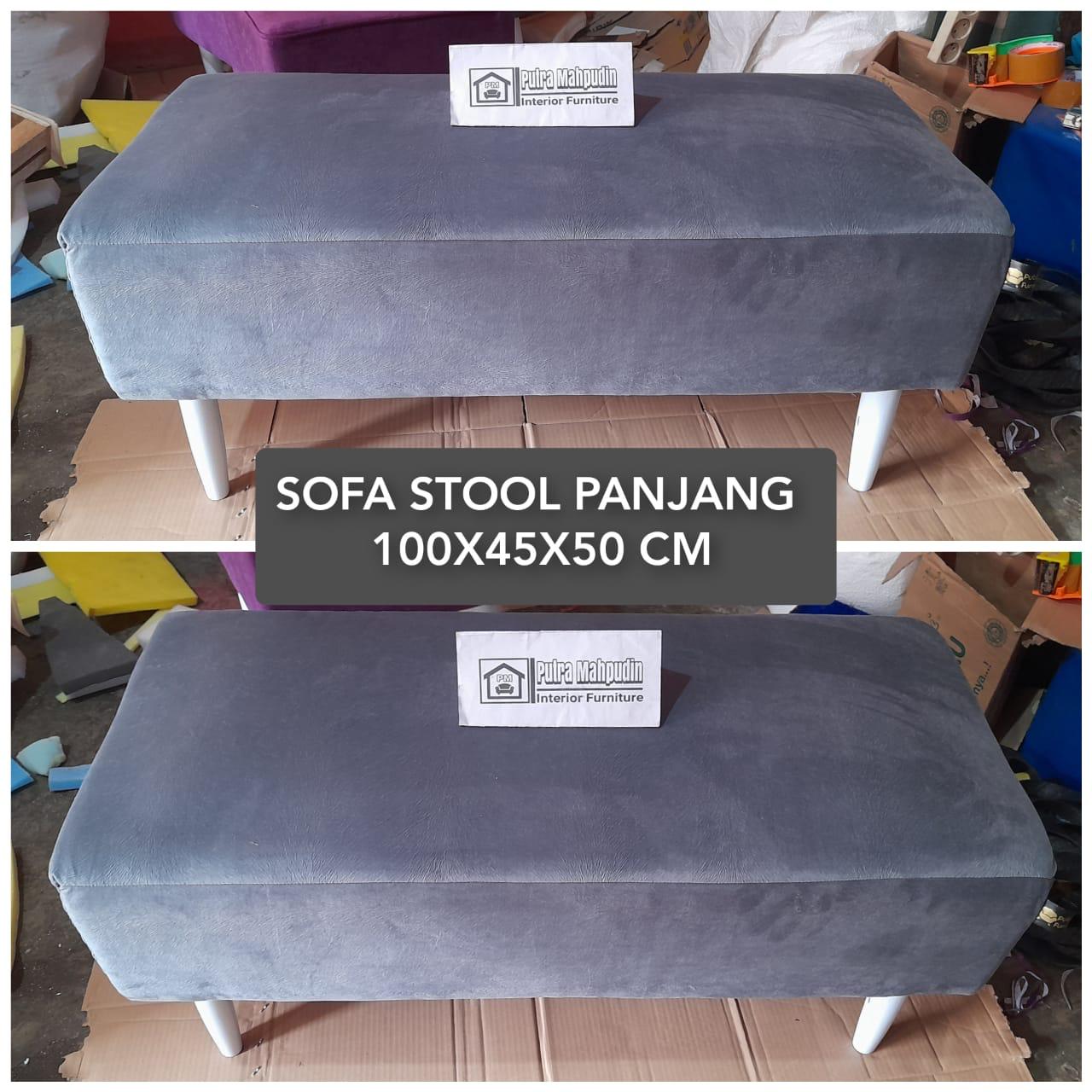 sofa bench stool kursi minimalis sofa panjang ruang tunggu | Lazada ...