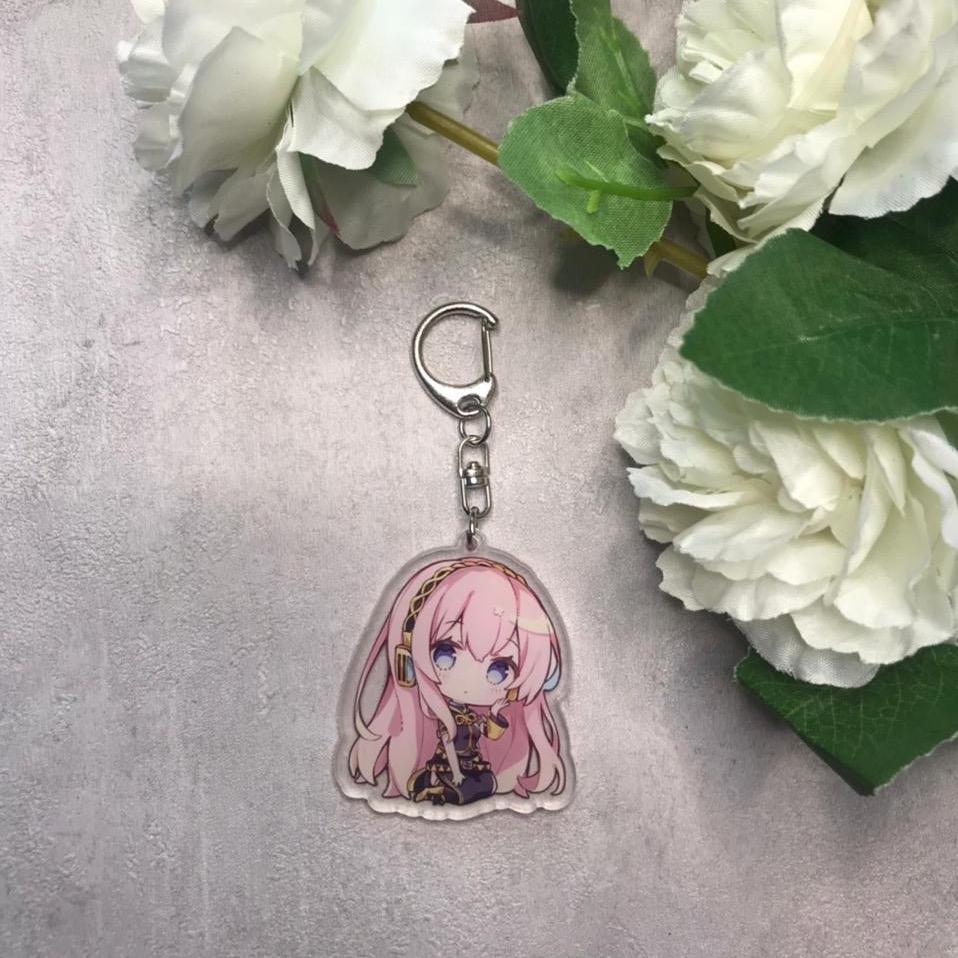 Vocaloid Keychain Gantungan Kunci Acrylic Akrilik Anime Manga Figure ...