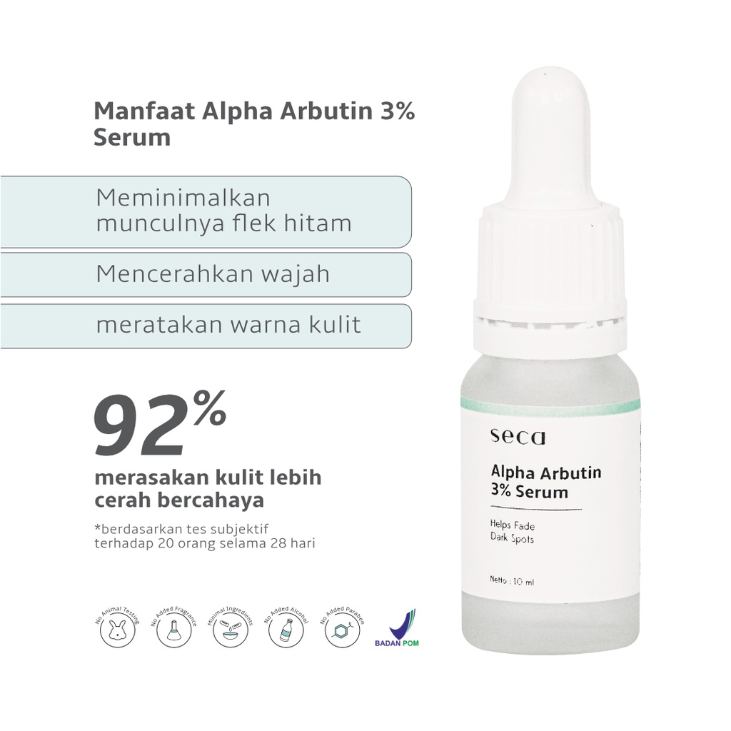 SECA DARK SPOT ALPHA ARBUTIN 3% SERUM | Lazada Indonesia