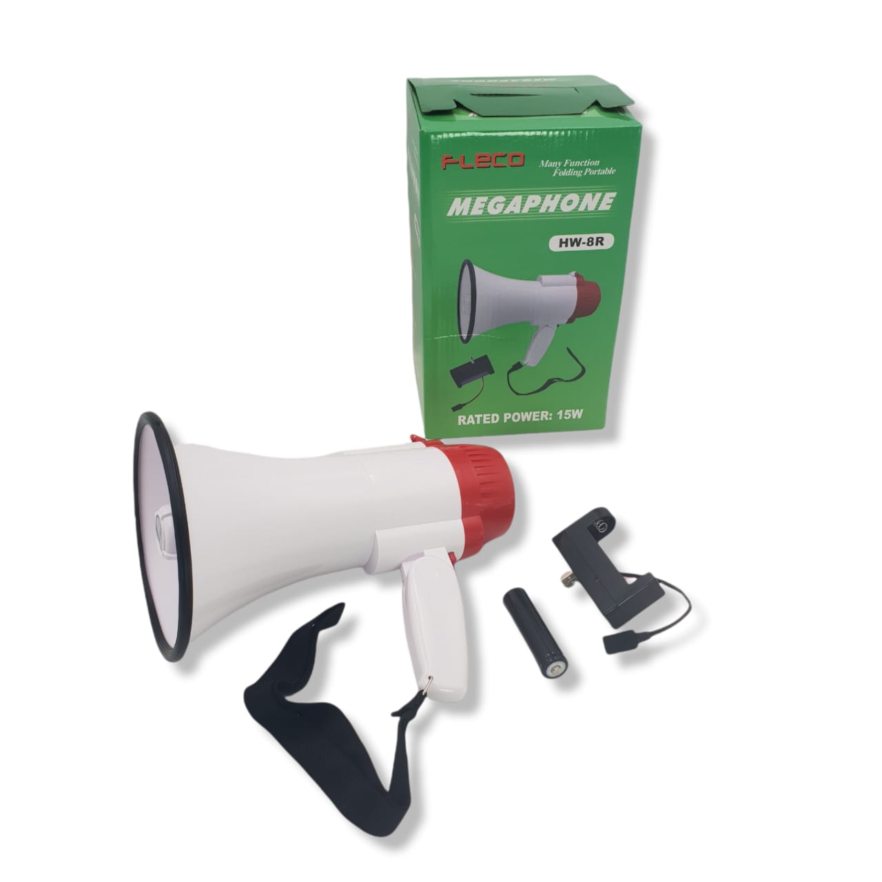 Toa Besar Megaphone Fleco Multifungsi HW-8R/ Pengeras Suara, Rekam Dan ...