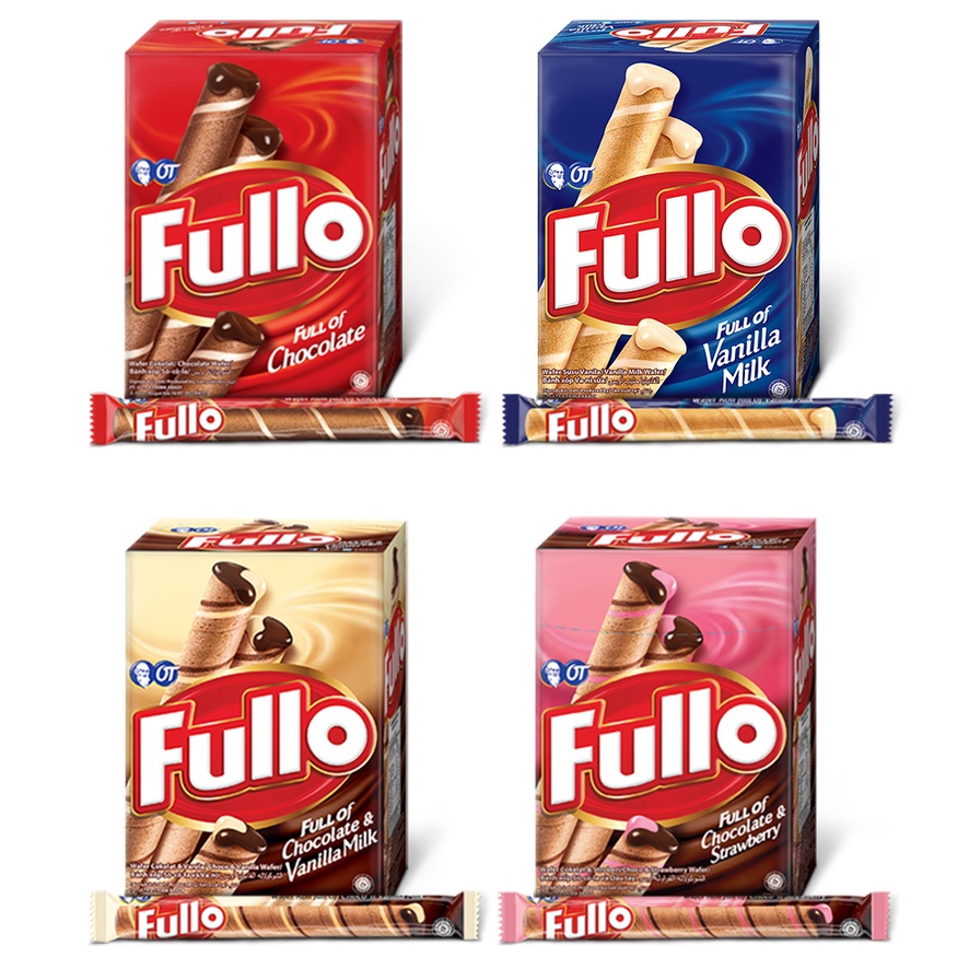 Fullo Roll 14G 1 Pak Isi 20 Pcs Black Vanilla Chocolate All Variant ...