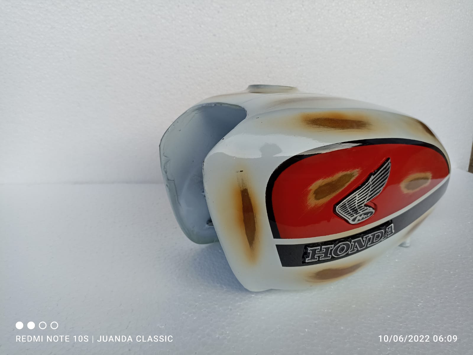 Tangki cb100 Bladus merah CB125 Glatik tengki cb pres galvanis tangki ...