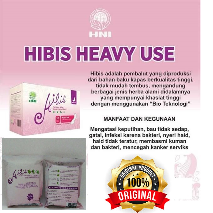 PEMBALUT HIBIS HNI -( Hibis Heavy Use Night) MALAM.isi 4 lembar | Lazada Indonesia