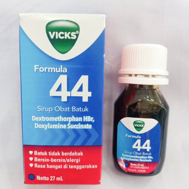 VICKS Formula 44 Sirup Obat Batuk 27 ml | Lazada Indonesia