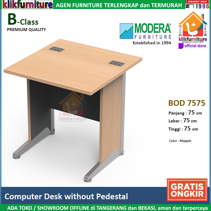 MODERA BOD 7575 Meja Komputer Meja Kerja Meja Kantor | Lazada Indonesia