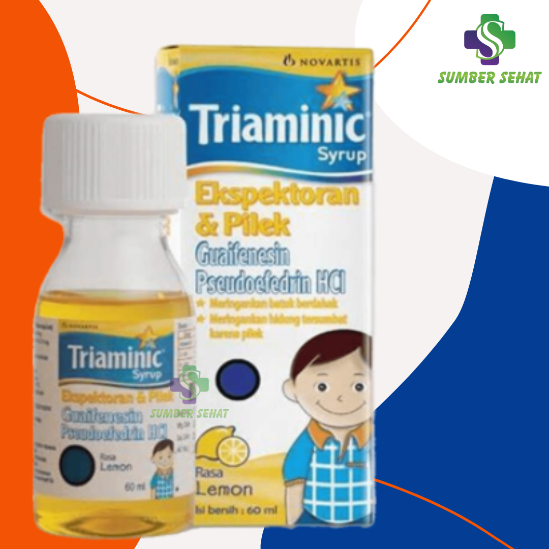 TRIAMINIC EXPECTORANT PILEK SIRUP 60 ML | Lazada Indonesia