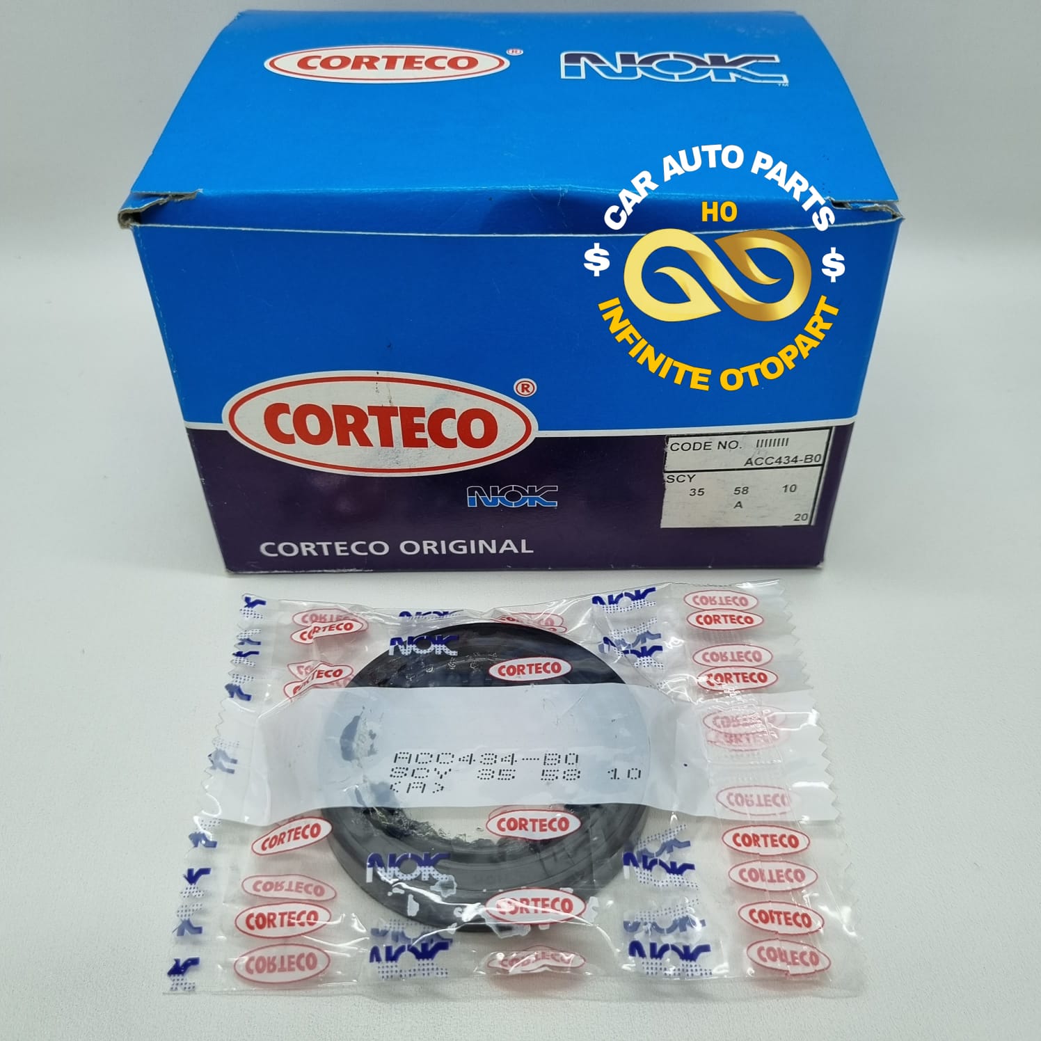 OIL SEAL WHEEL REAR IN SIL RODA BELAKANG DALAM L300 T120 KUDA CORTECO GOOD QUALITY | Lazada ...