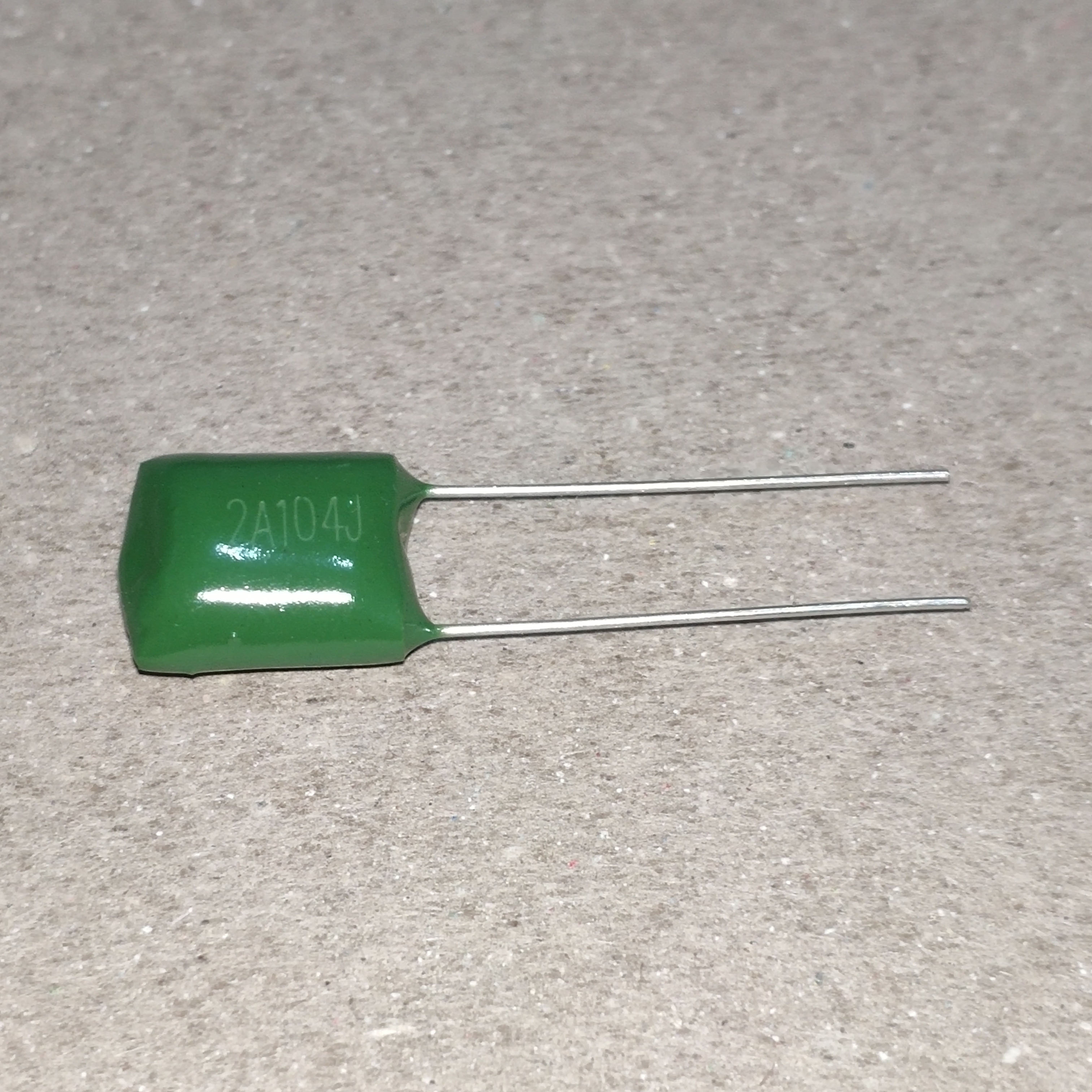 KAPASITOR MILAR 104J 100V 2A HIJAU. CAPASITOR MILAR 104 100 2 AMPERE ...