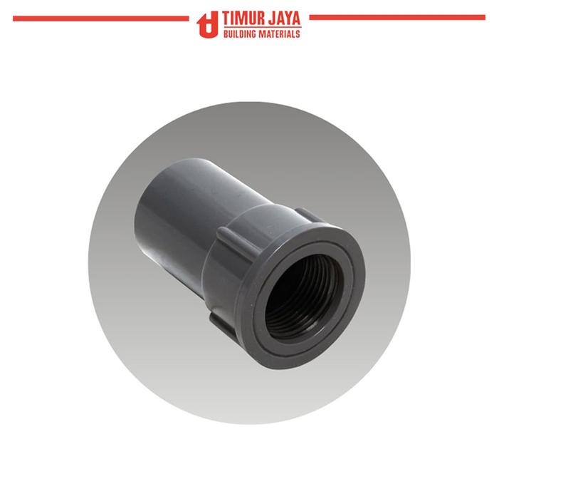 RUCIKA Sock Drat Dalam SDD PVC 1/2" X 3/4" AW / Faucet Socket | Lazada ...