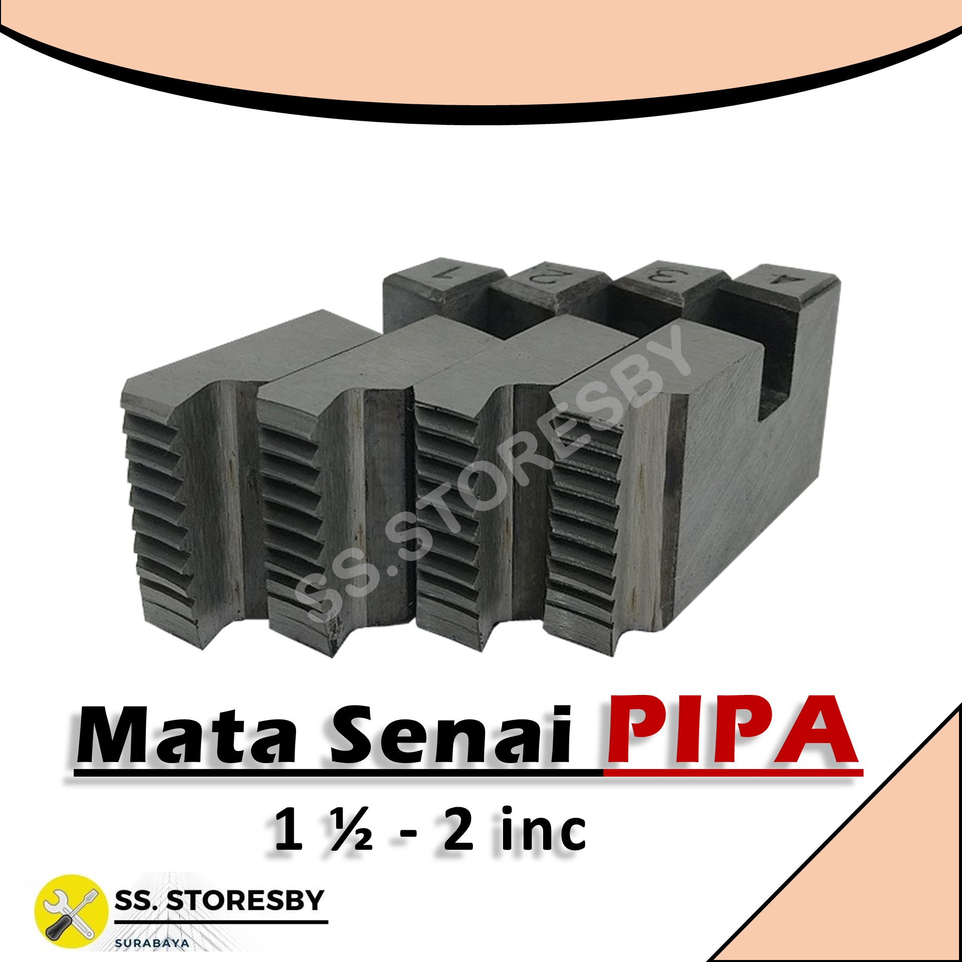 MATA SNEI PIPA MANUAL 1 1/2" - 2" MATA SNAI PIPA MATA SENAI ULIR DRAT ...