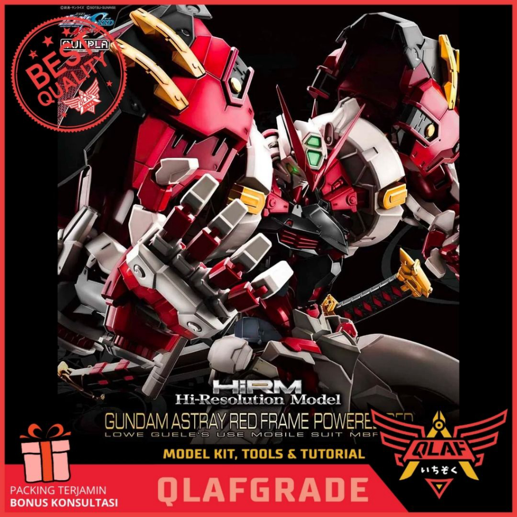 HIRM ASTRAY RED FRAME POWERED RED Hi-RESOLUTION MODEL 1/100 GUNDAM ...