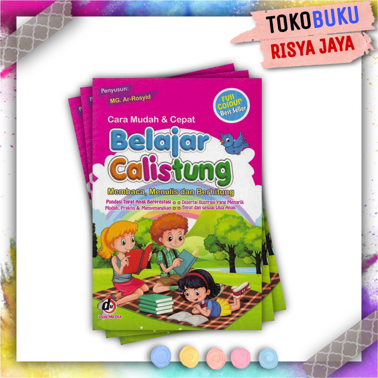 Cara Mudah dan Cepat Belajar Calistung (Dua Media) | Lazada Indonesia