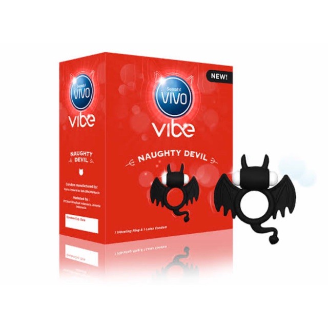 VIVO VIBE NAUGHTY DEVIL RED AND BLACK | Lazada Indonesia