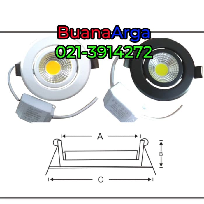 LED Spotlight Civilite 005 5W | Lazada Indonesia