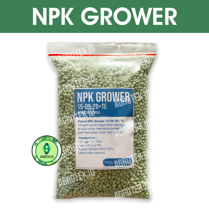 NPK GROWER 100 Gram Pupuk Bunga dan Buah | Lazada Indonesia