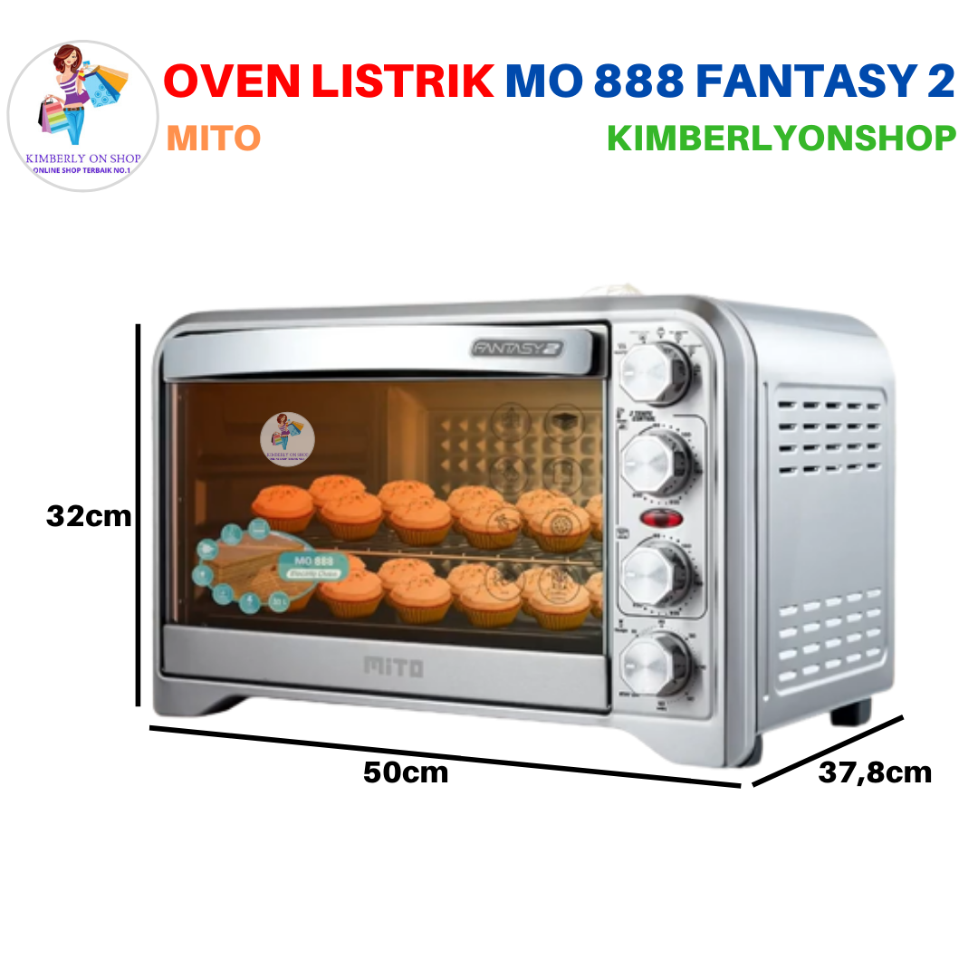 Oven listrik Fantasy MO 888 33 liter MITO | Lazada Indonesia