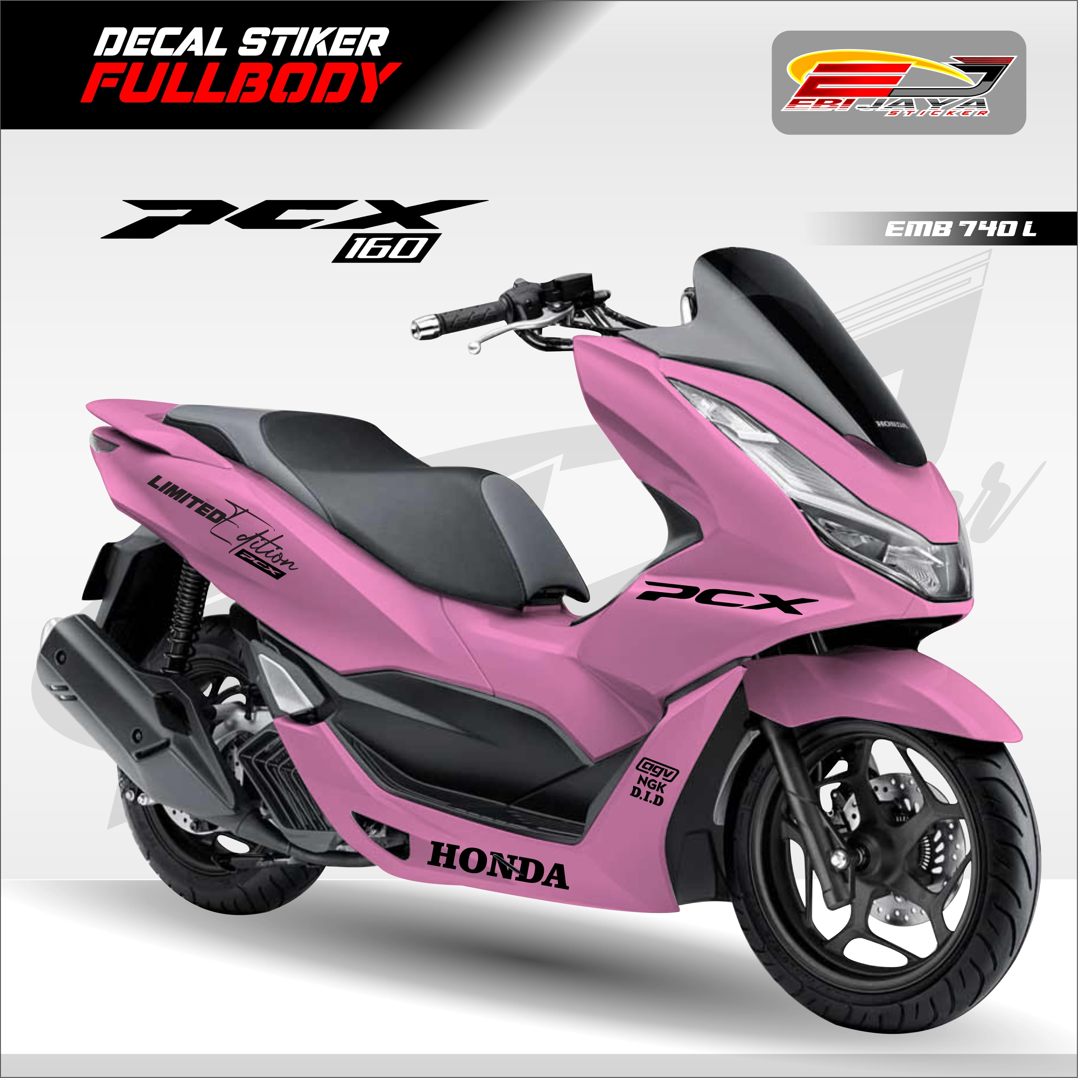 STIKER MOTOR VIRAL PCX FULL BODY CUSTOM DESAIN-STIKER VIRAL PCX ALL ...