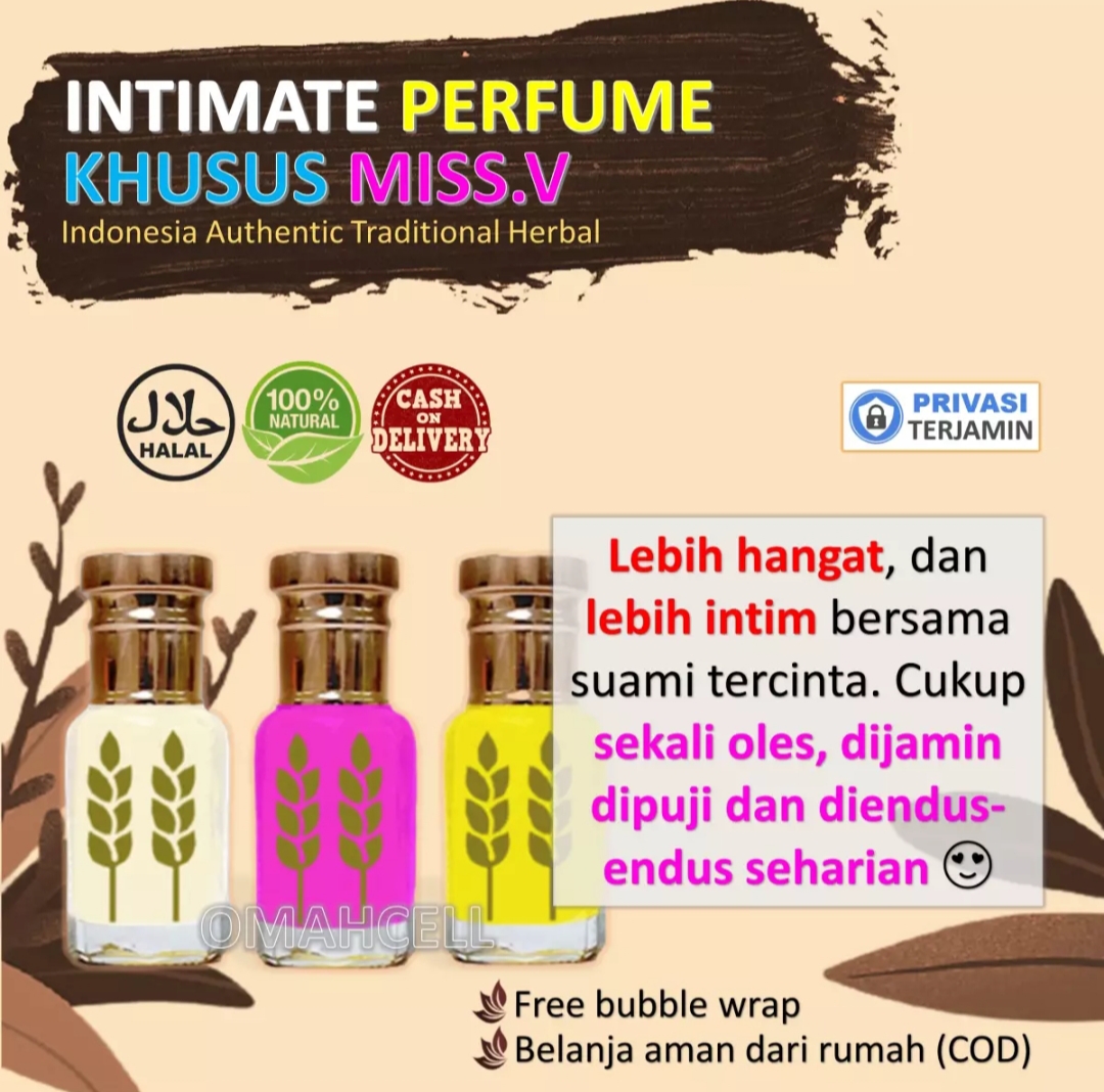 Misk Intimate Silky Perfume Parfum/ Pengharum Miss V Wanita Tahan Lama ...