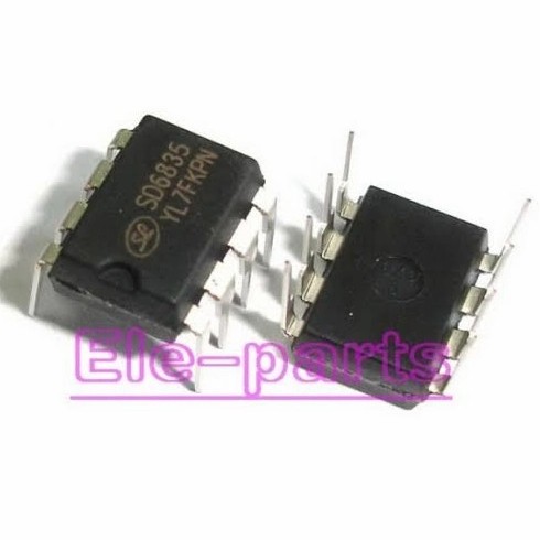 SD6835 SD 6835 High Voltage PWM PFM Controller IC Dip-8 SiLan SL ...