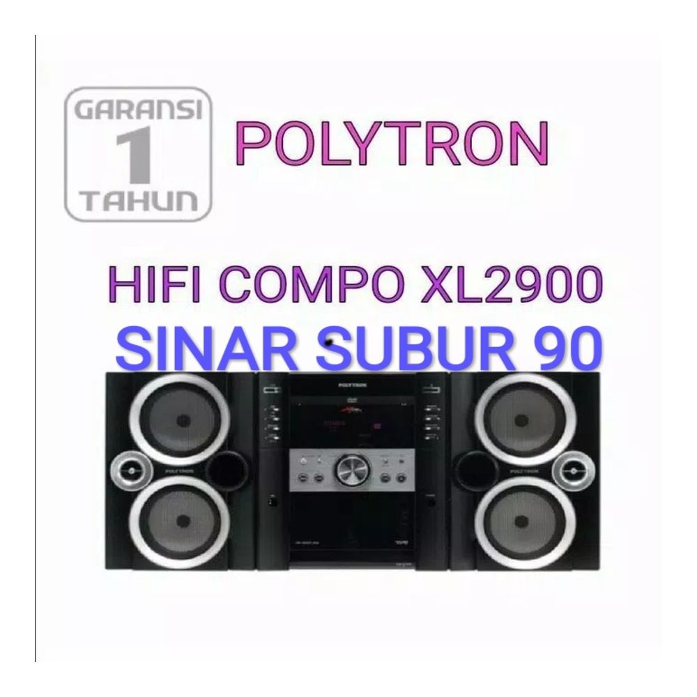 COMPO POLYTRON XL-2900 HIFI USB MOVIE RADIO TAPE DVD ORIGINAL | Lazada ...