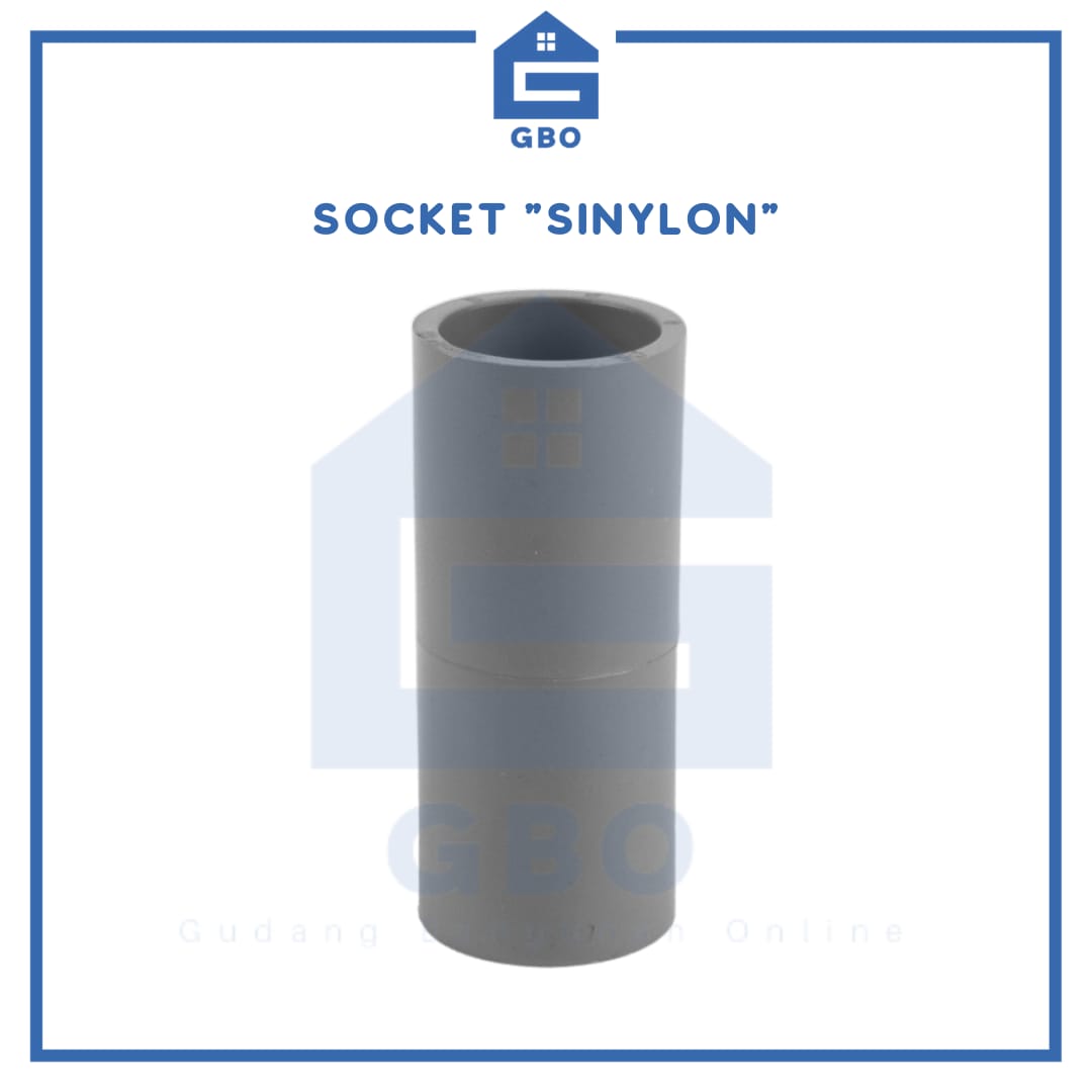 SINYLON - SOCKET (D) 2 1/2" / SOKET 2 1/2 INCH / SOCK / SAMBUNGAN PIPA ...