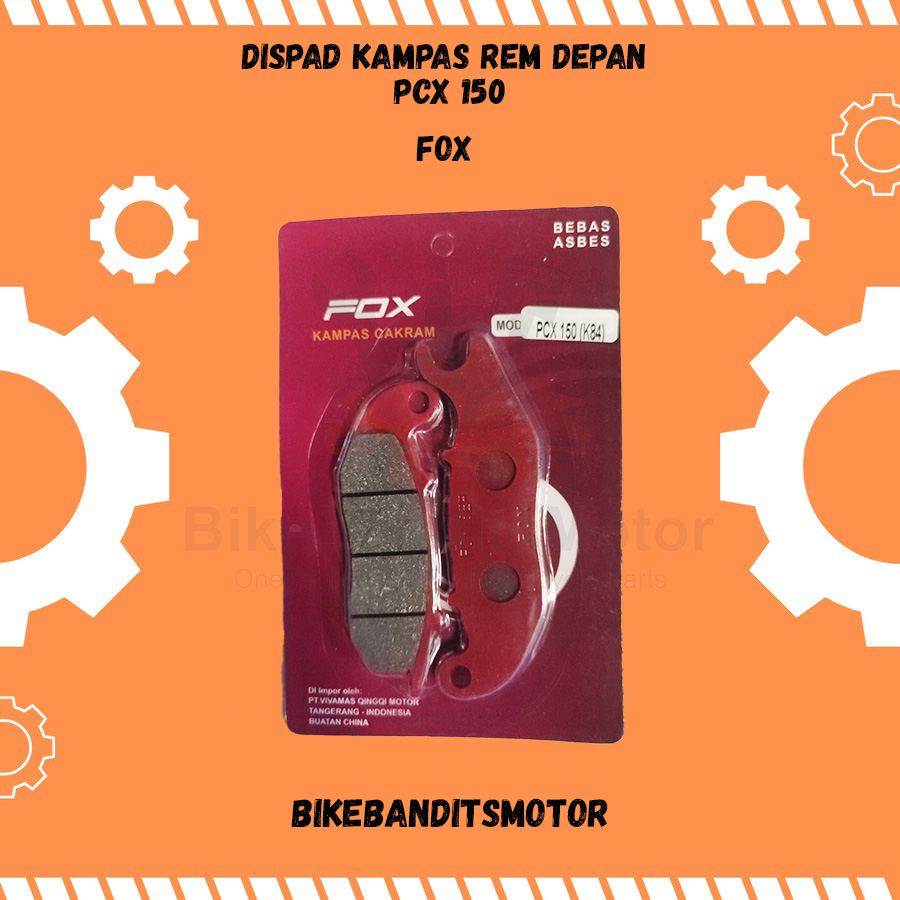 Dispad kampas rem depan PCX 150 Fox | Lazada Indonesia