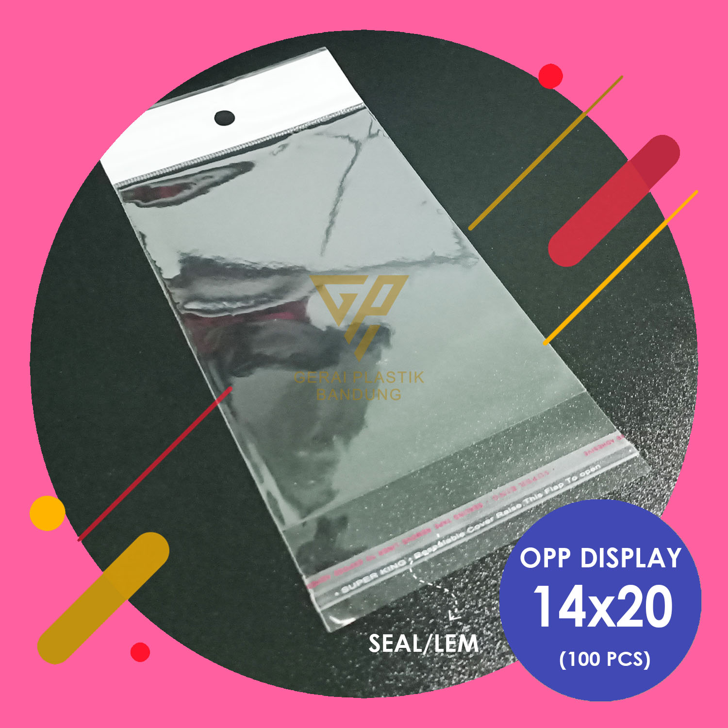 PLASTIK OPP DISPLAY 14X20 | Lazada Indonesia