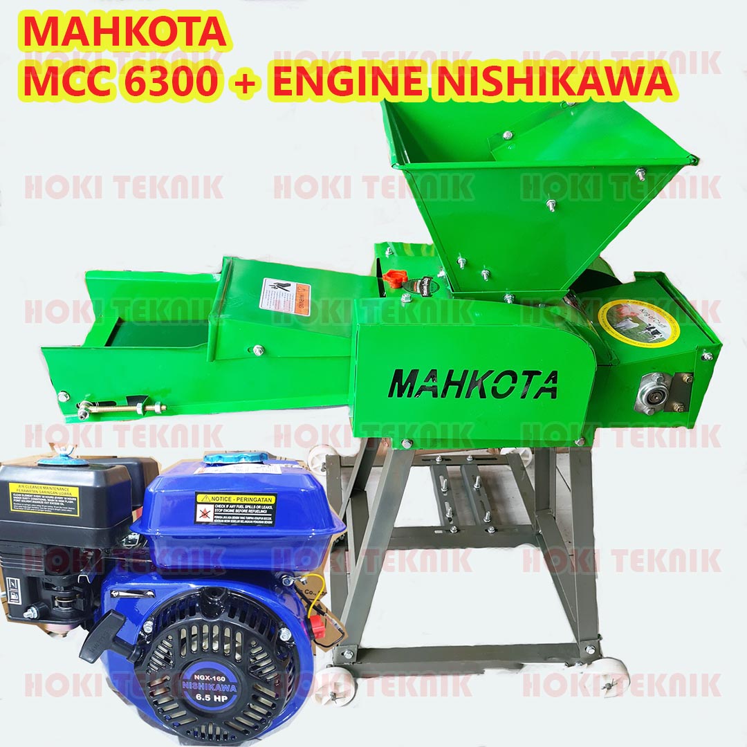 Mesin Pencacah Rumput Mahkota MCC 6300 + Engine Nishikawa | Lazada ...
