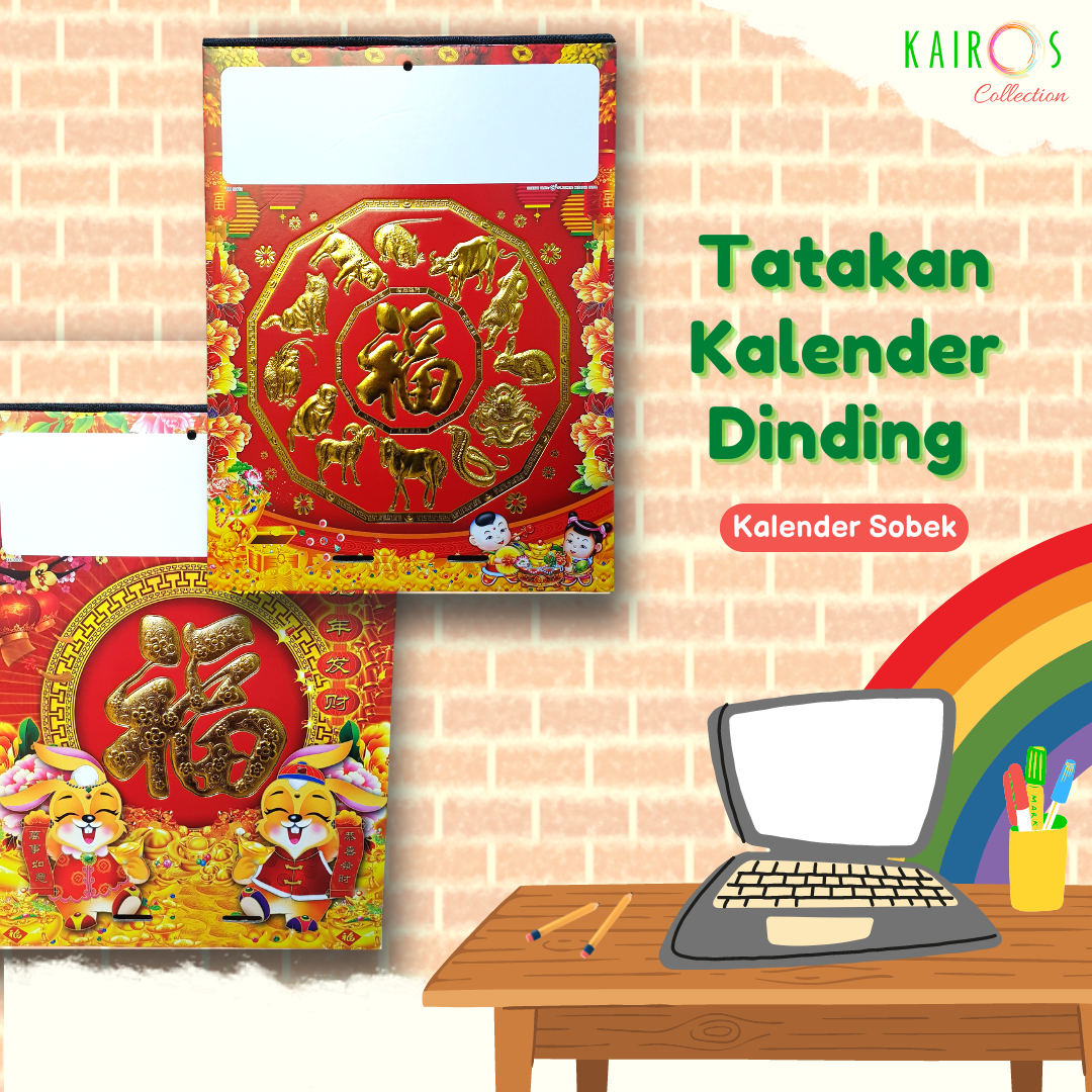 Tatakan Kalender Dinding Harian Sobek Tahun 2023 | Lazada Indonesia