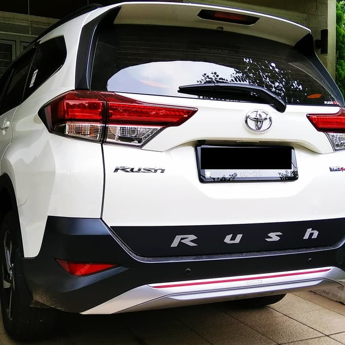 All New Terios Rush - lis Back door molding - Garnis pintu belakang ...