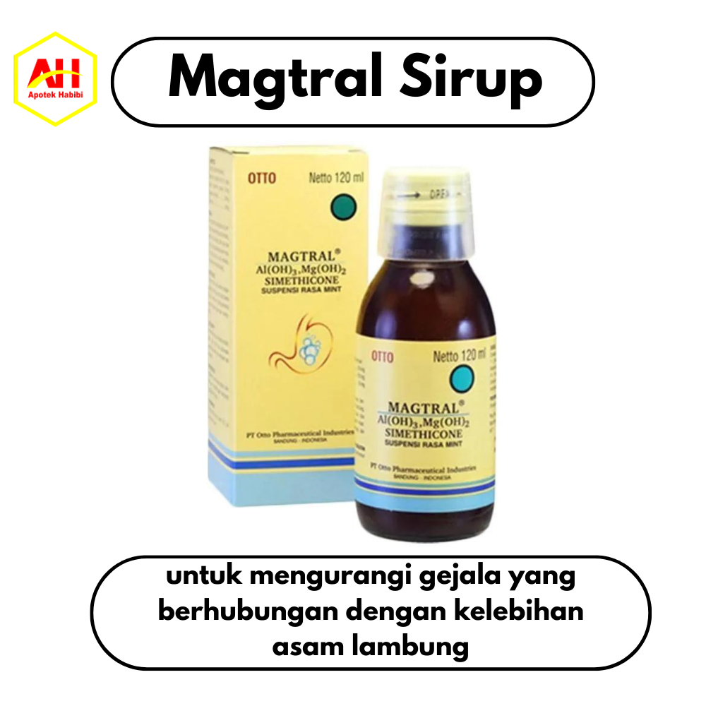 Magtral sirup 120 ml | Lazada Indonesia