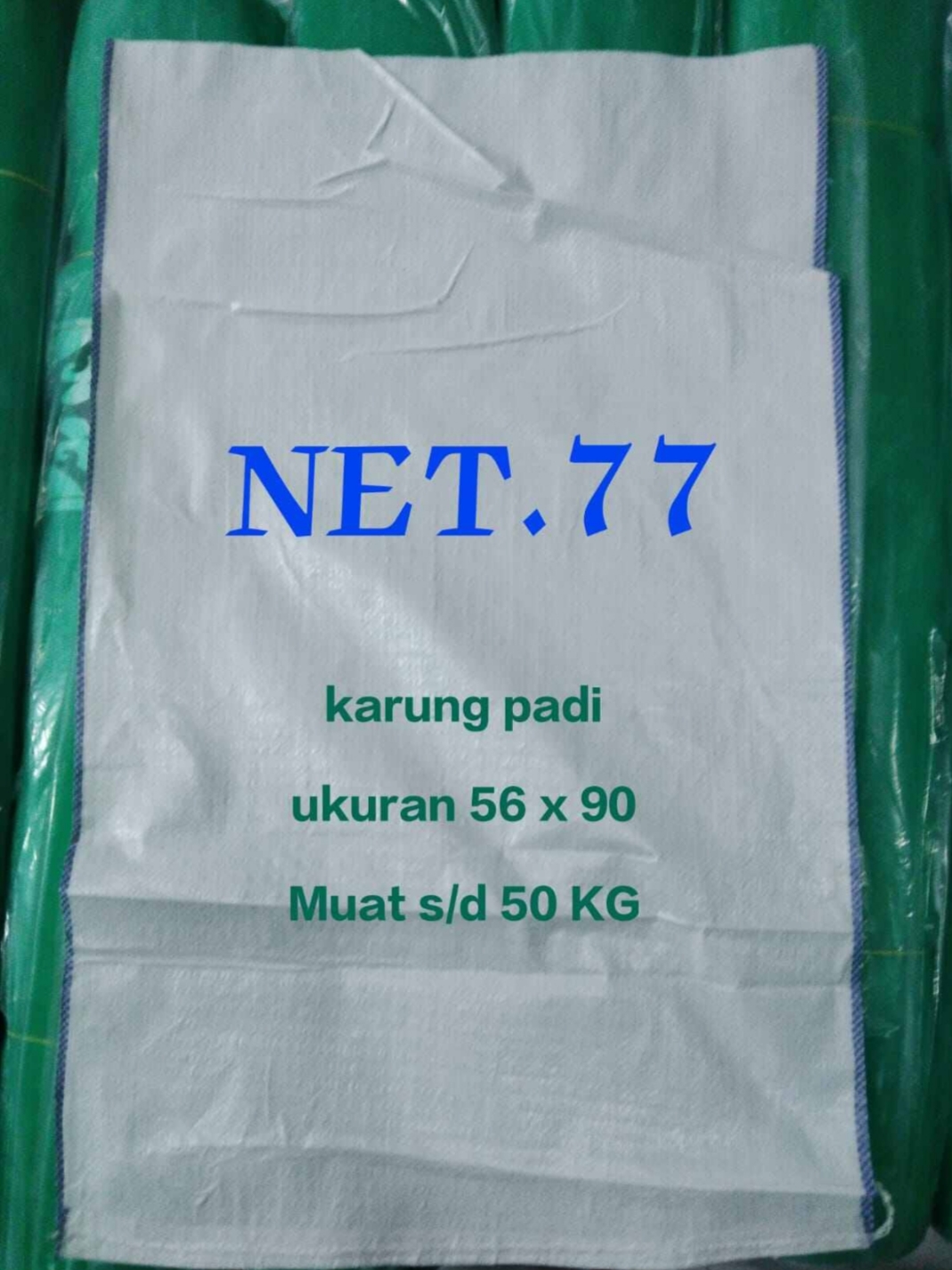 Karung Beras 50Kg isi 25,Karung ukuran 56x90,Karung Padi 50Kg,karung ...
