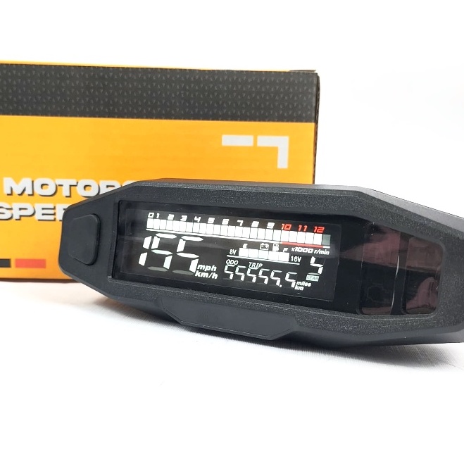 Speedometer Digital Mini Model KTM XC Spido LED Full Indikator ...