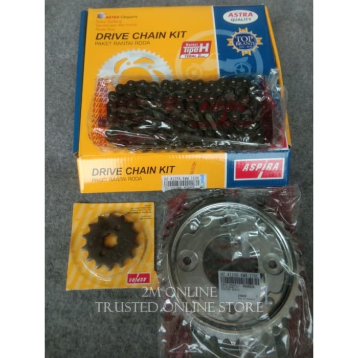 Gir Gear Set Rantai - Revo Absolute New Blade New Asli Aspira H2-412PA ...
