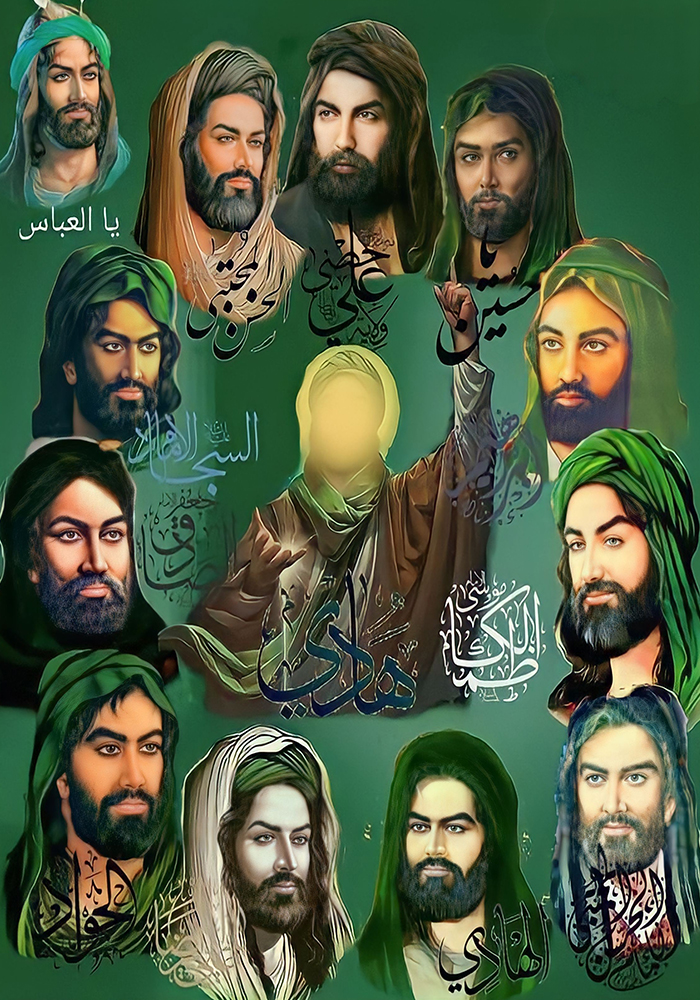 Hiasan dinding poster para sahabat nabi big jumbo big size code02 ...