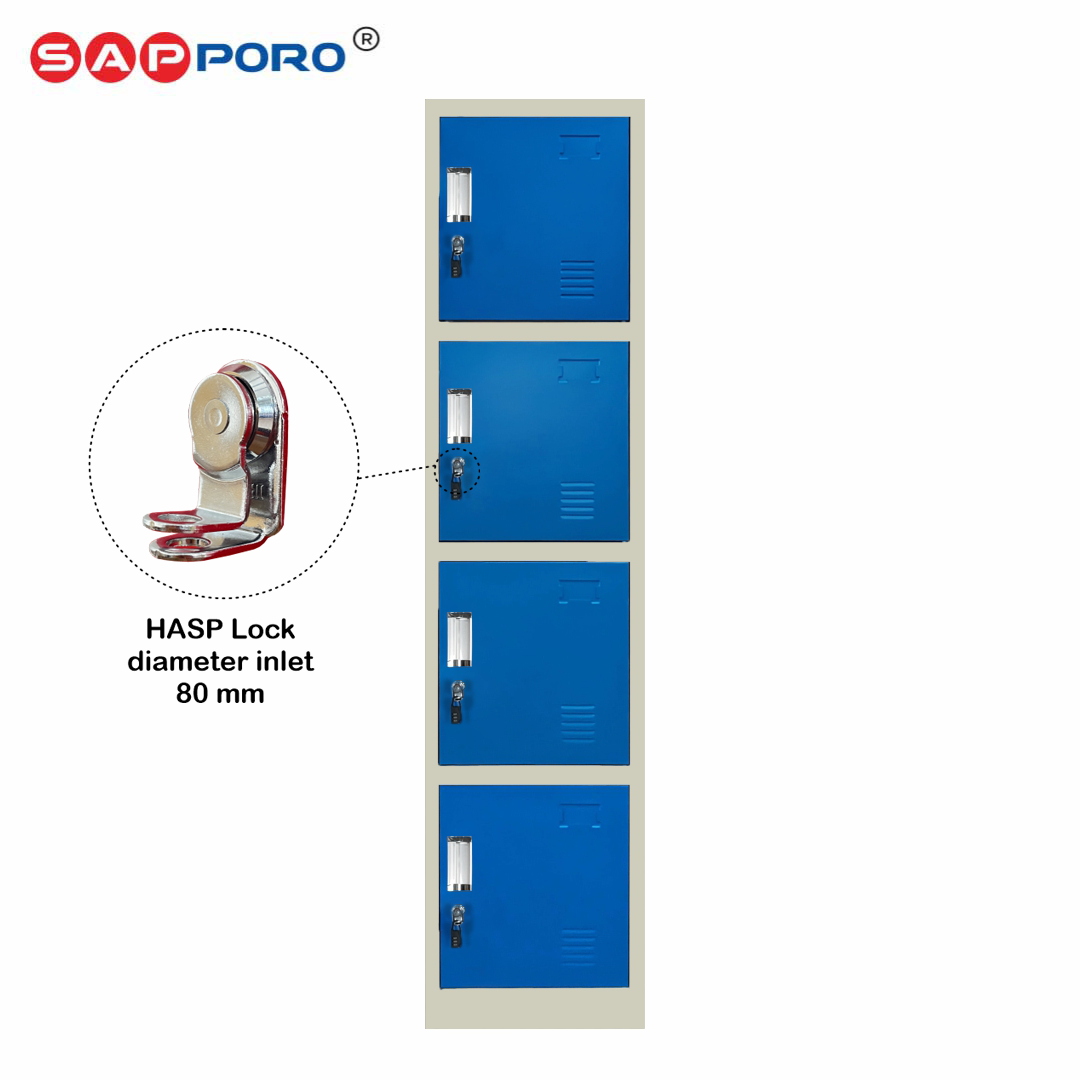 SAPPORO KOLN 4 - Loker Besi 4 Pintu | Steel Locker 4 Doors | Lazada ...