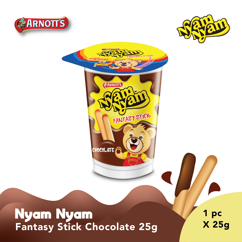 NYAM-NYAM Fantasy Stick Chocolate 25g | Lazada Indonesia