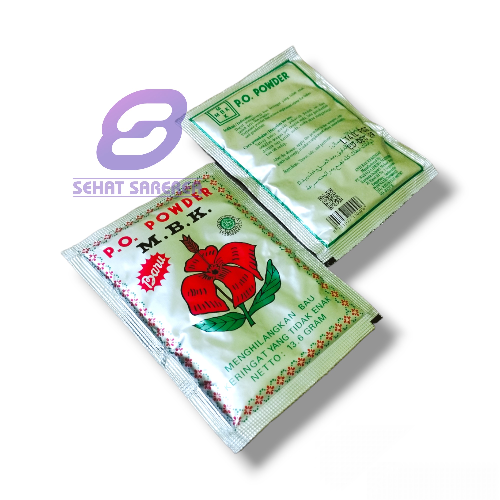 Bedak MBK Silver Sachet | Lazada Indonesia