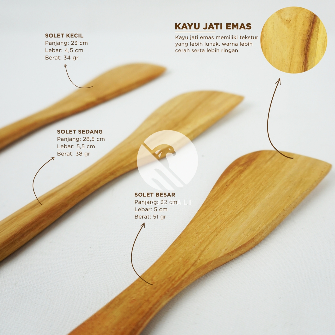 Solet Kayu Jati Mas | Lazada Indonesia