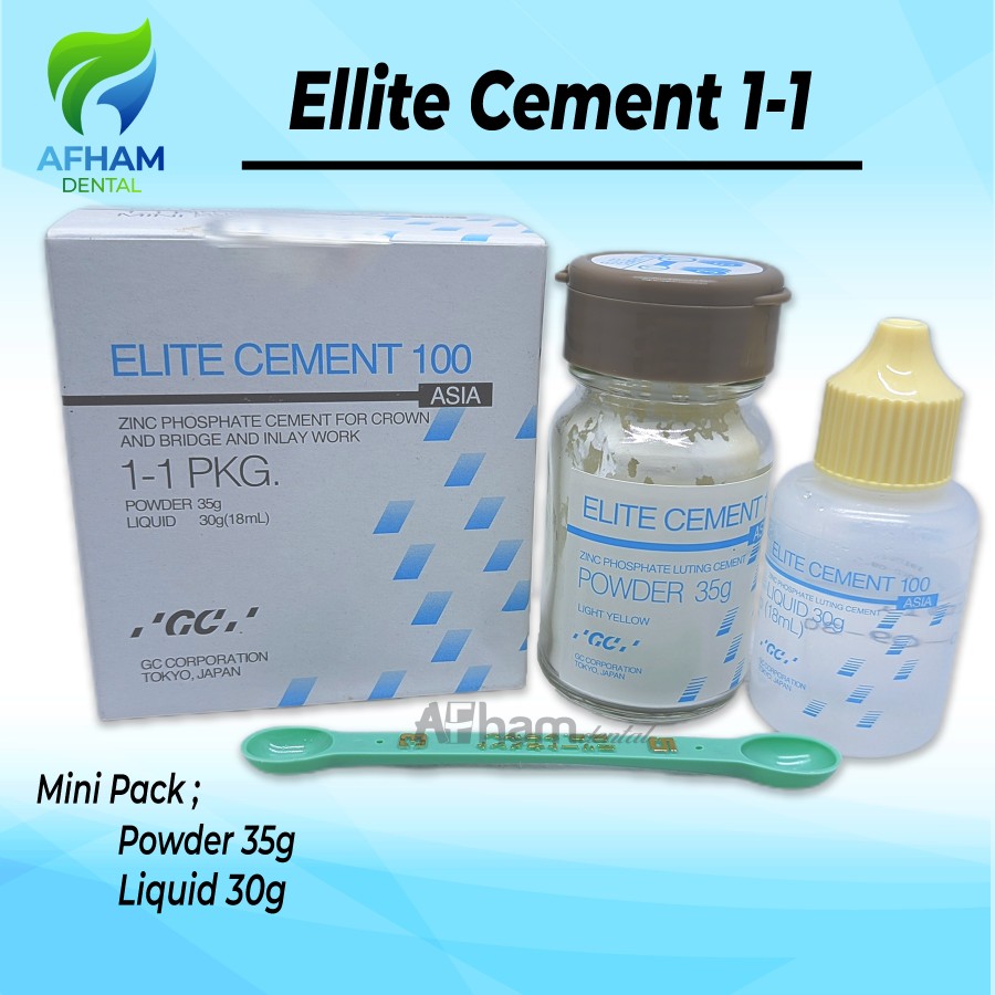 DENTAL ZINC PHOSPHATE CEMENT SERUPA ELLITE CEMENT PHOSPATE | Lazada ...